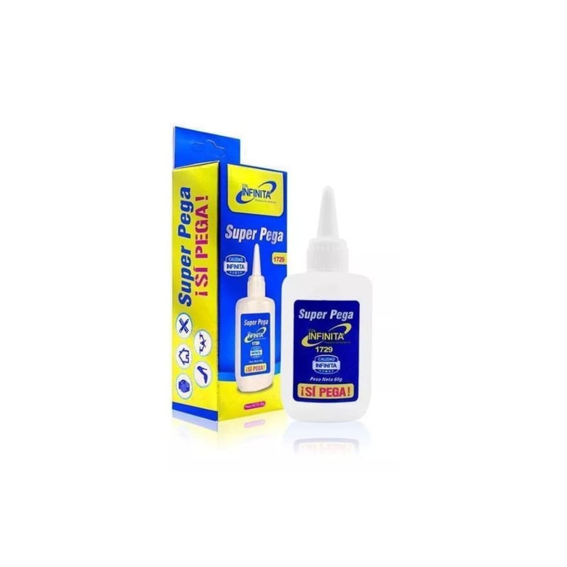 Super Pega Infinita Pegamento Instantáneo 60g GENERICO | falabella.com