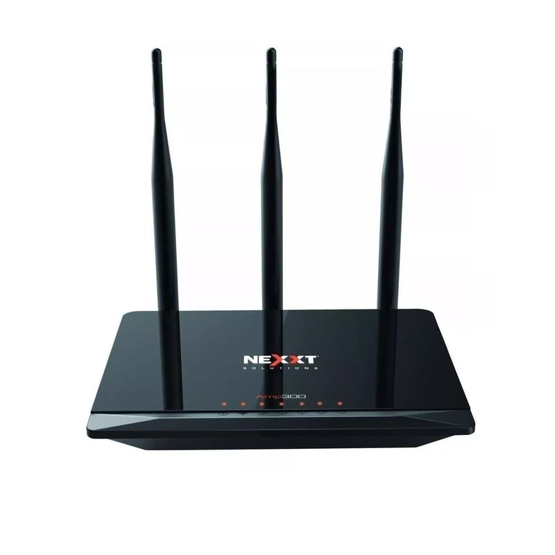 Router Rompemuros Repetidor De Alta Potencia Nexxt Amp300 3 NEXXT ...