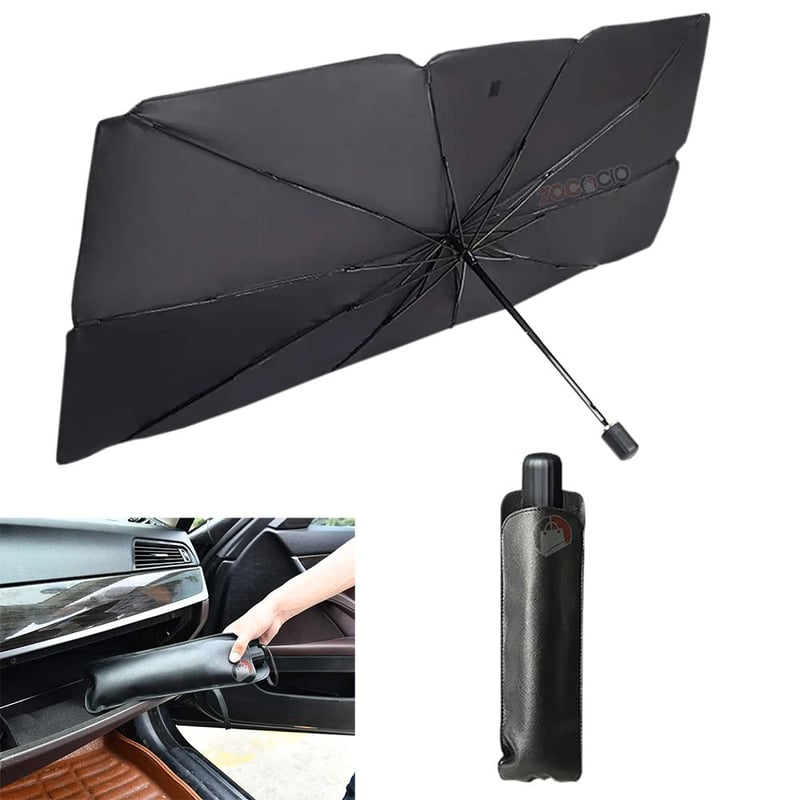 Parasol De Auto Protección De Parabrisas Sombrilla Plegable GENERICO ...