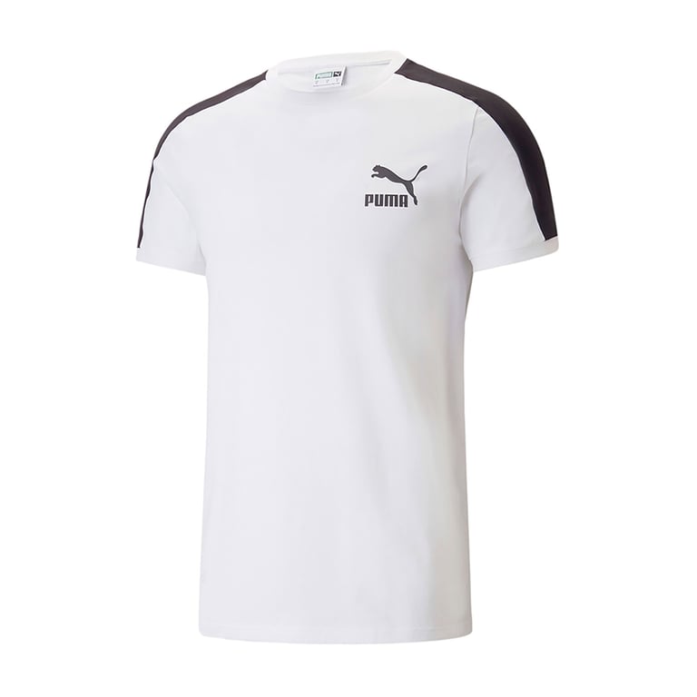 Camisa Puma Marca Para Hombre T7 Iconic Tee Blanco Original PUMA ...