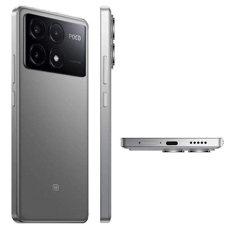 Celular Xiaomi Poco X6 Pro 5G 512Gb 12Ram gris XIAOMI | falabella.com