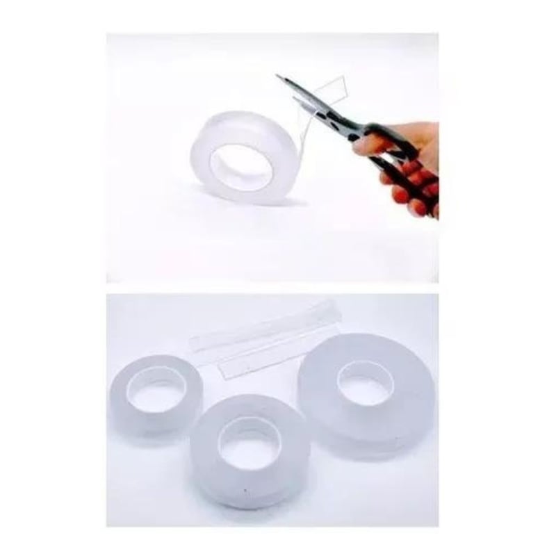 Cinta Doble Contacto Transparente 3 Metros Ivy Grip Tape GENERICO ...