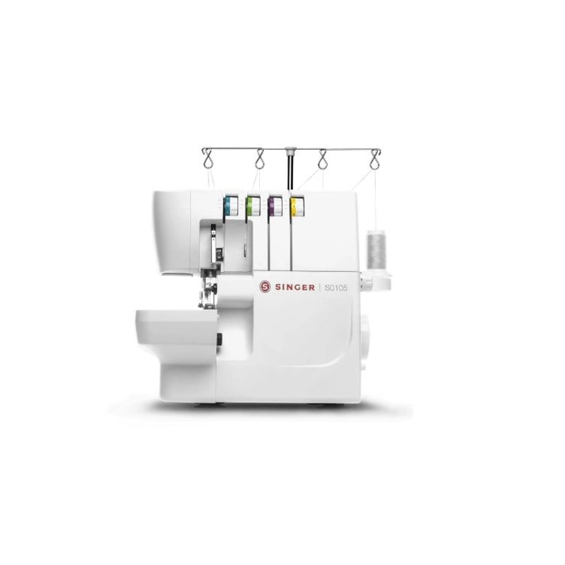 FILETEADORA SINGER® Domestica Sobrehilado S0105 Blanco SINGER ...