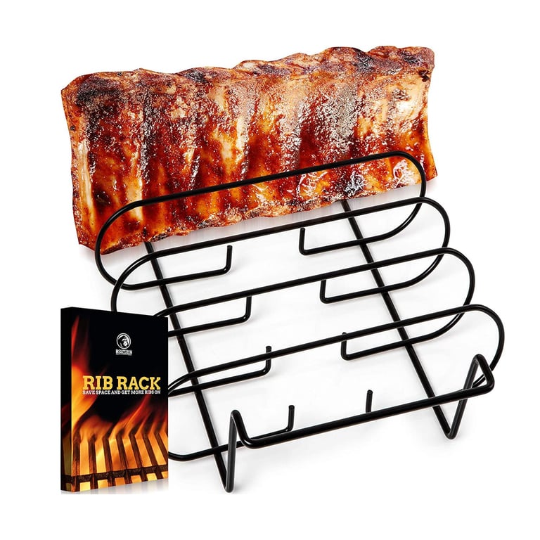 Rejilla Rack Separador Para Costillas Parrilla Asar Ahumar- GENERICO ...
