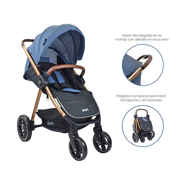 Coche Bebé Priori Maverick Azul PRIORI | falabella.com