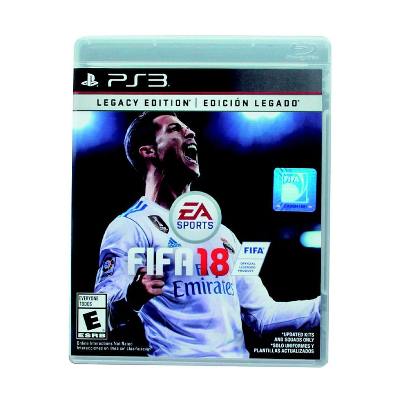 Fifa 18 - playstation 3 ELECTRONIC ARTS | falabella.com
