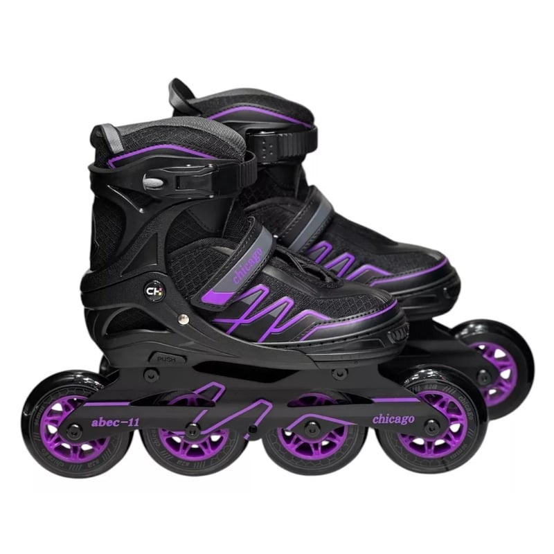 Patines Semiprofesionales Morado Panel CHICAGO | falabella.com