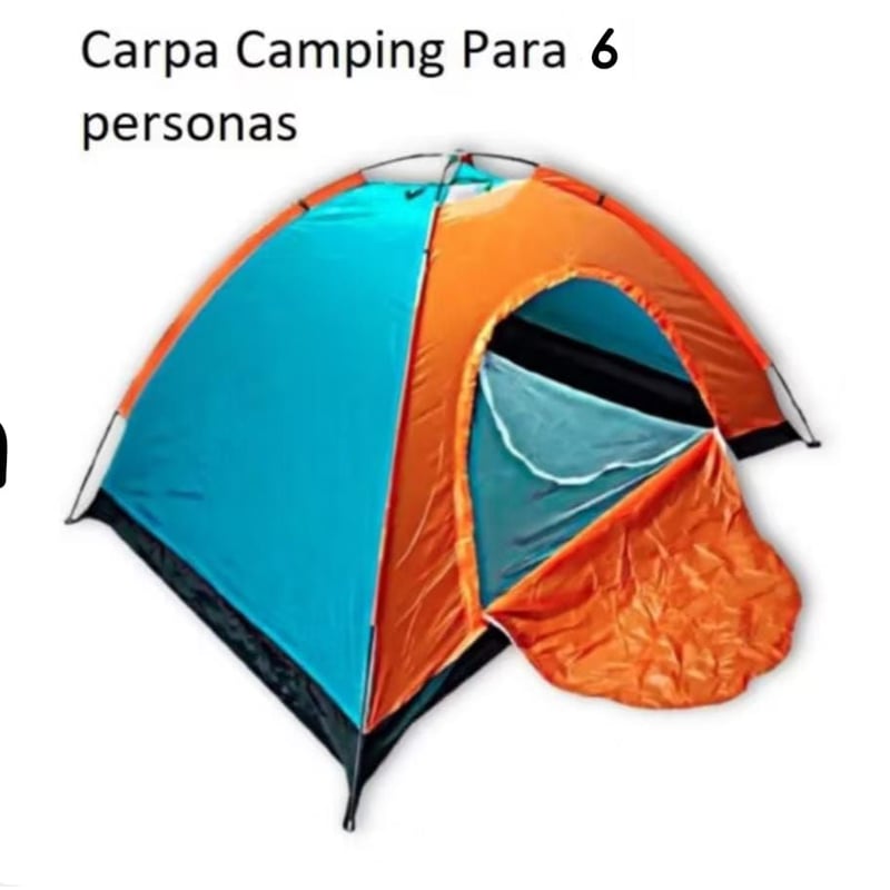 Carpa Camping Para 6 Personas- Impermeable GENERICO | falabella.com