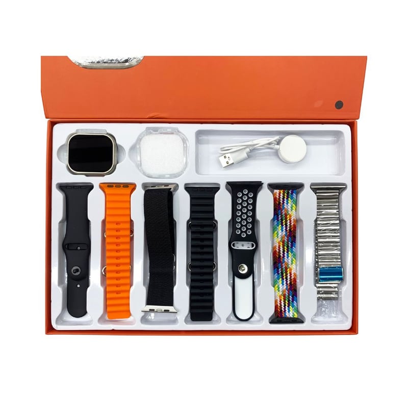 Reloj Inteligente H12 Ultra 8 In 1 Strap NEGRO GENERICO | falabella.com