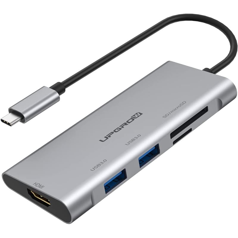 Hub Adaptador Tipo C Hdmi Usb Pd Carga Mac Huawei Windows UPN ...
