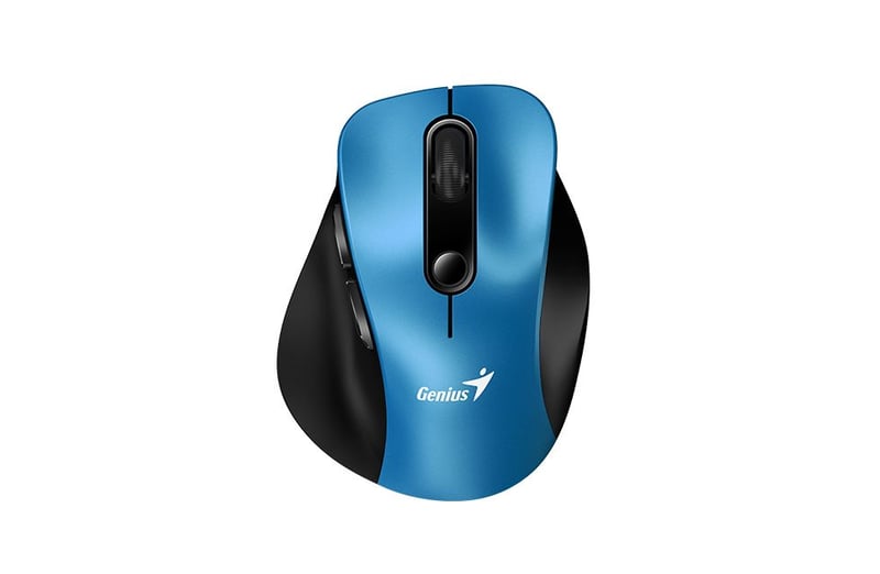 Mouse Genius Ergonómico Inalámbrico Bluetooth Ergo 9000s Azul GENIUS ...