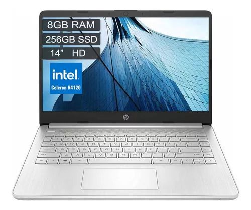 PORTATIL HP 14-DQ0520LA CELERON N4120 8GB SSD 256GB 14 HP | falabella.com
