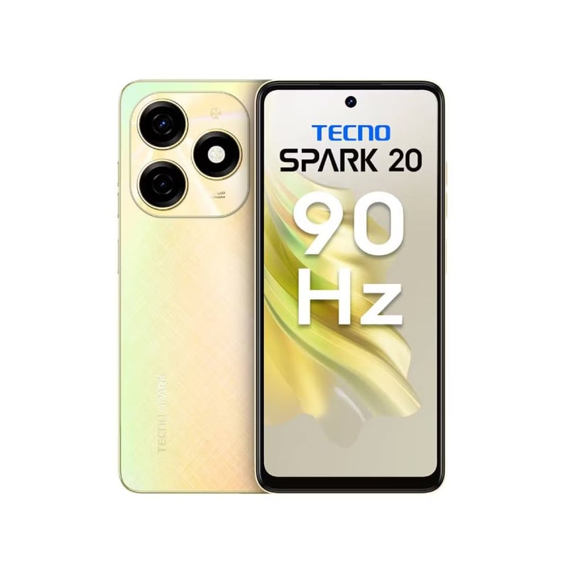 Celular Tecno Spark 20 8GB -256GB Neon Dorado. TECNO MOBILE | falabella.com