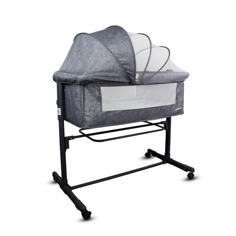 Cuna Colecho Bebé Funcion Mecedora Side By Side Bebesit Gris BEBESIT ...