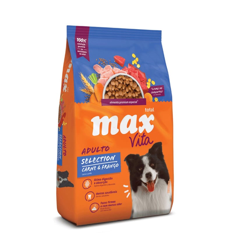 Max Vita Adulto Selection Carne-Pollo Alimento Perro x 3kg GENERICO ...