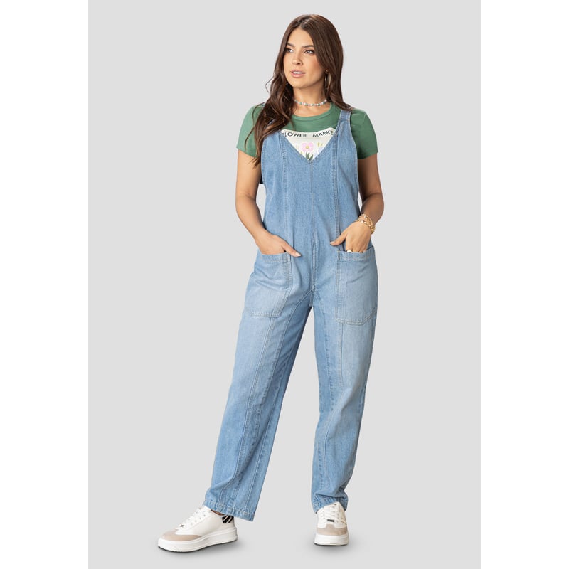 Overall Largo Mujer Azul Atypical 100314 ATYPICAL | falabella.com