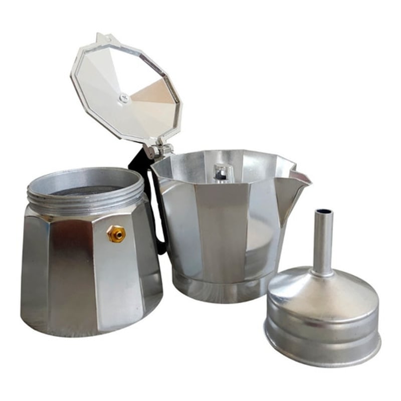 Cafetera Manual Metálica 12 Tazas Tipo Expreso Greca GENERICO ...