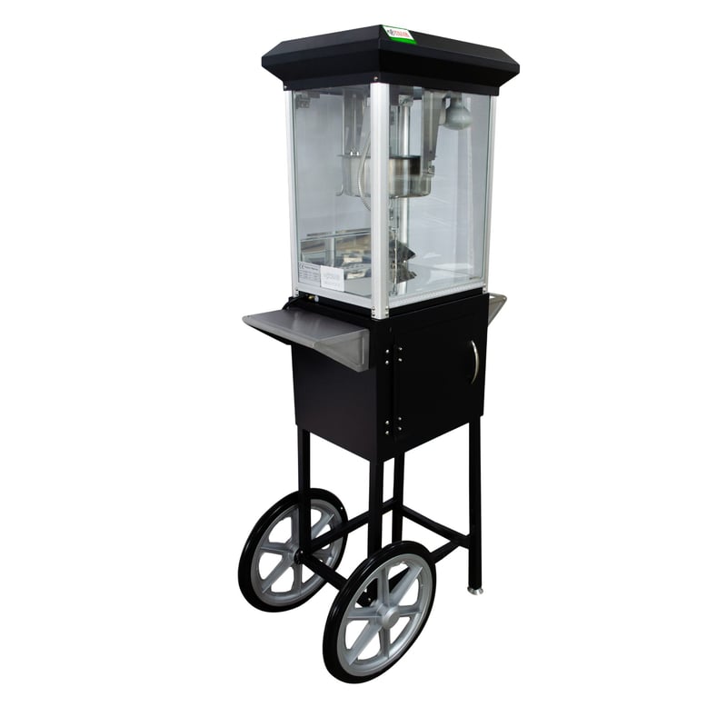Crispetera con Carro 8 onzas Mini De lujo para eventos comerciales ...