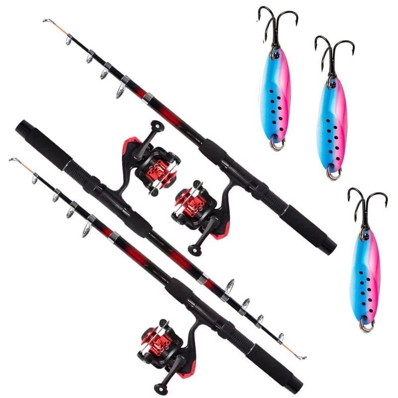 3x Combos Caña De Pescar Con Cucharitas THE HOUSETRONICS | falabella.com