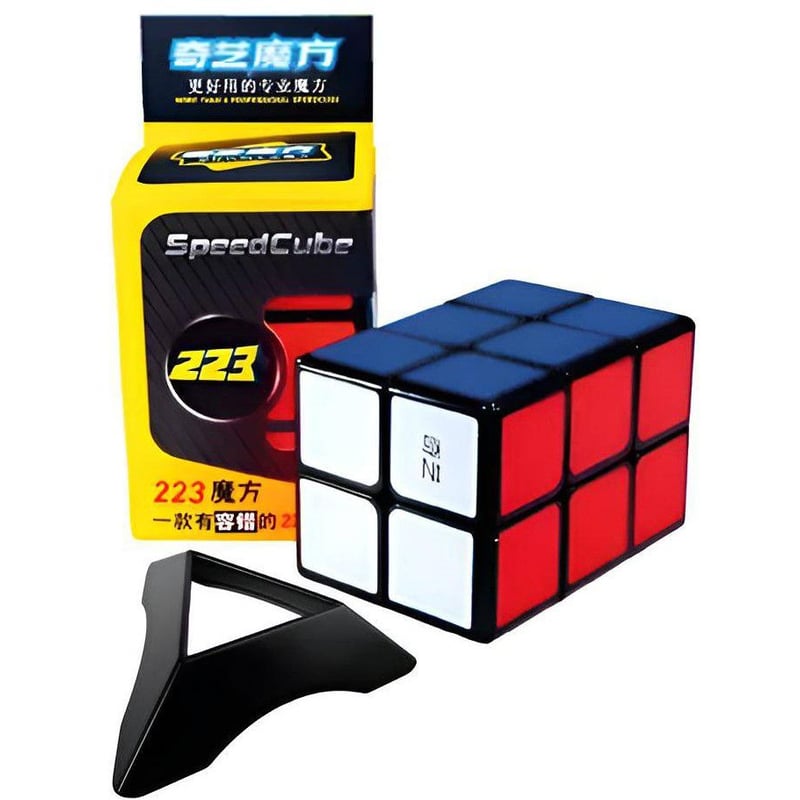 Cubo Rubik 2x2x3 Qiyi Fondo Negro Speed Cube Original QIYI | falabella.com