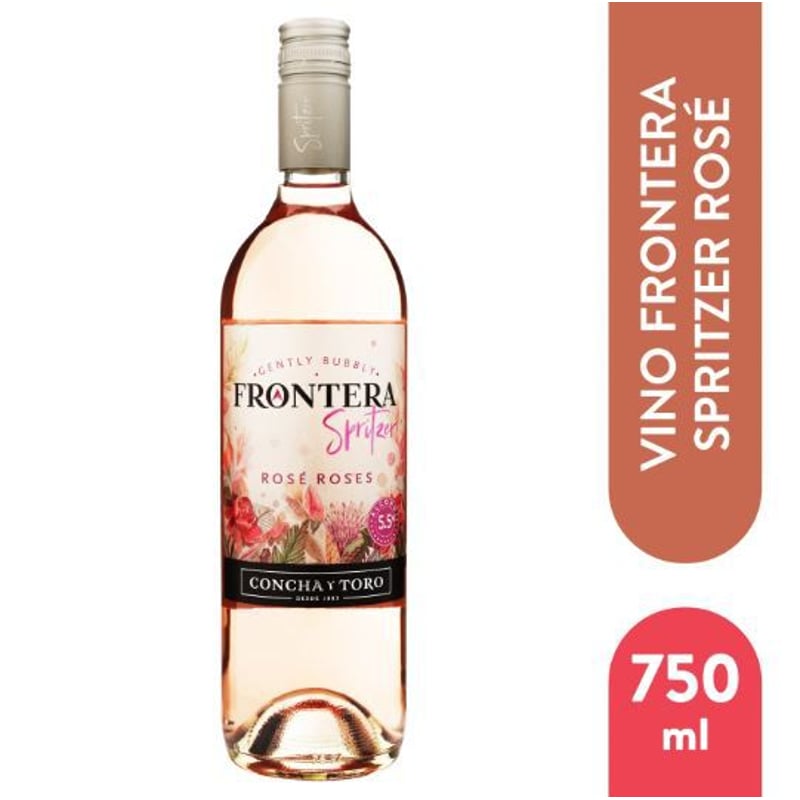 VINO FRONTERA SPRITZER ROSÉ ROSES 750 ML FRONTERA | falabella.com