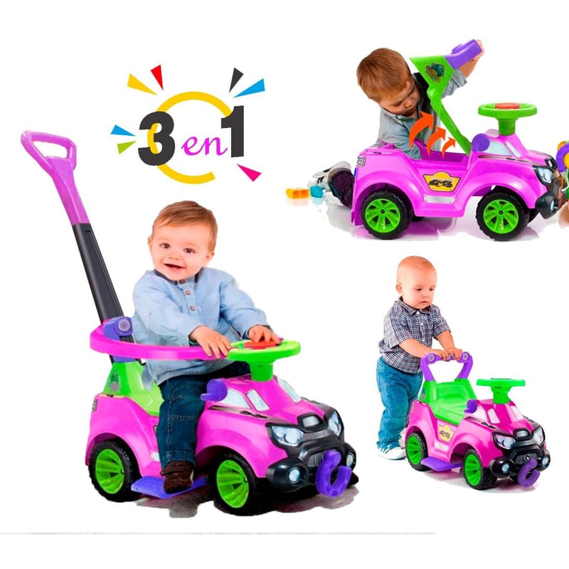 Carro Paseador Montable 3 En 1 Niños Bebe BOY TOYS | falabella.com