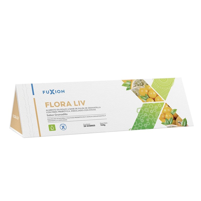 Floraliv Probioticos para Flora Intestinal caja 28 sobres Fuxion FUXION ...