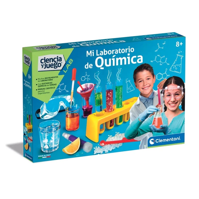 Juego Educativo Laboratorio De Química 150 Experimentos Stem CLEMENTONI ...