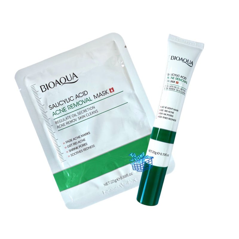 Crema Antiacne Y velo Acido Salicilico Bioaqua BIOAQUA | falabella.com