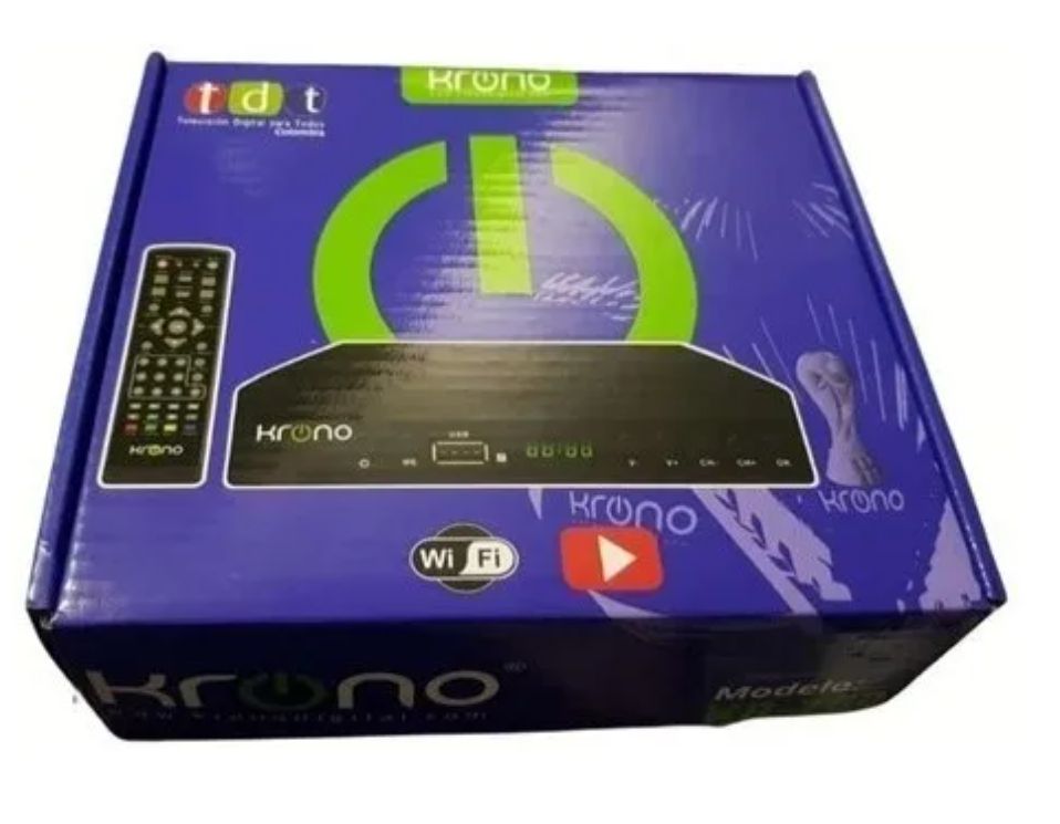 Tdt Receptor Tv Digital Hd Krono Control Hdmi KRONO | falabella.com