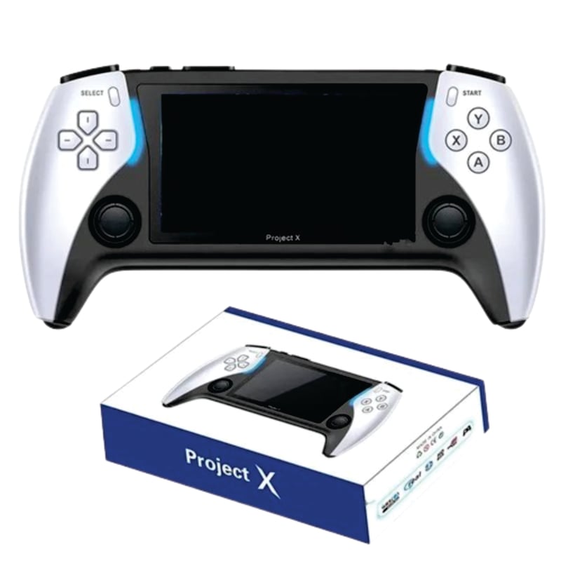 Consola de videojuegos Portátil Project X Emulador 43pulg MYMOBILE ...