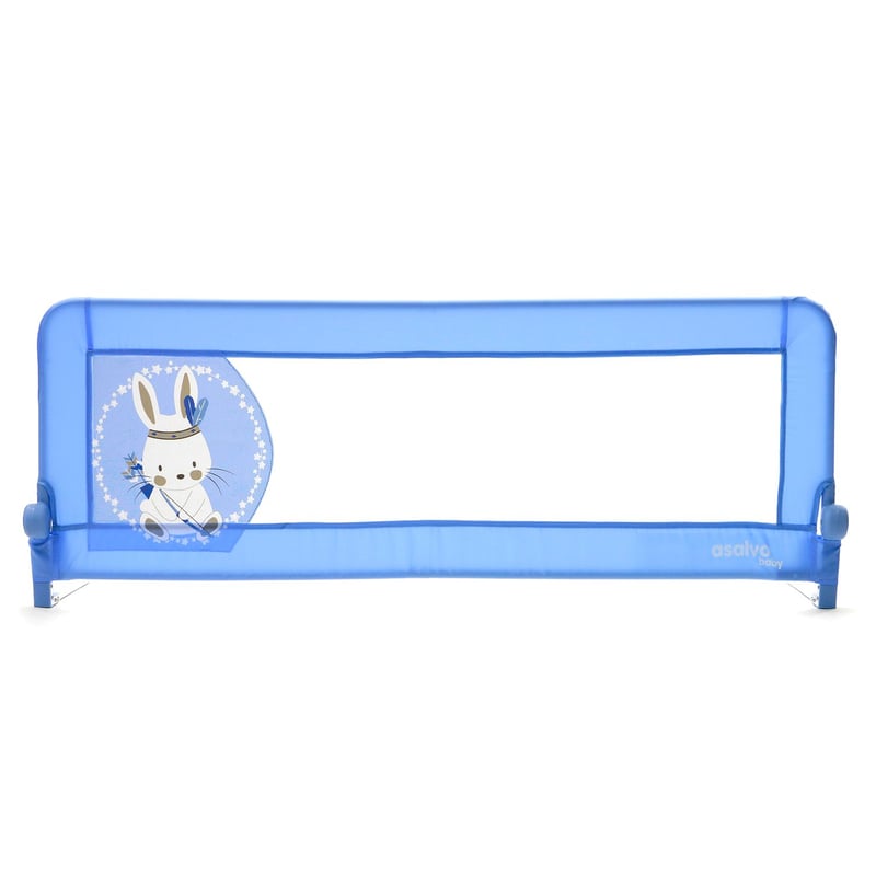 Baranda De Seguridad Para Cama De Bebes 2 En 1 Rabbit Tippi Azul ASALVO ...