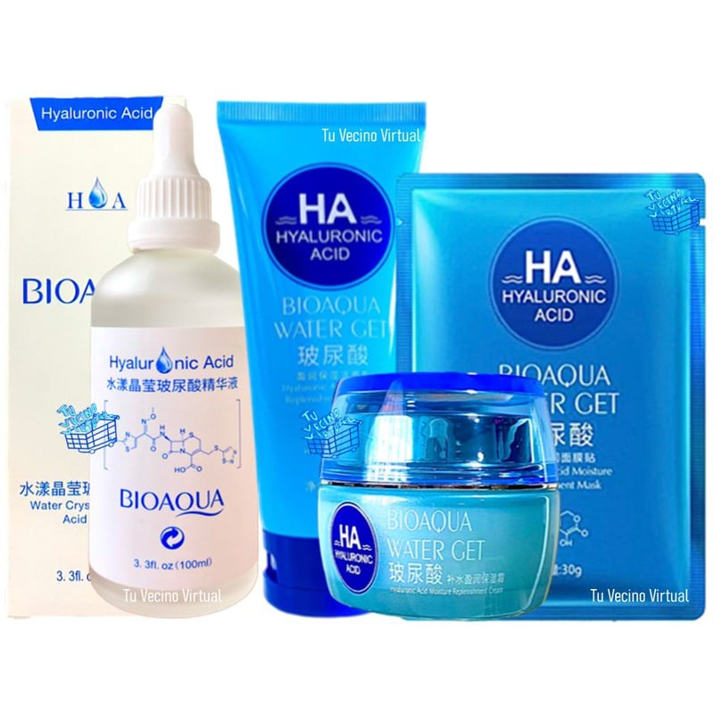 Jabon Acido Hialuronico Bioaqua Kit X 4 BIOAQUA | falabella.com