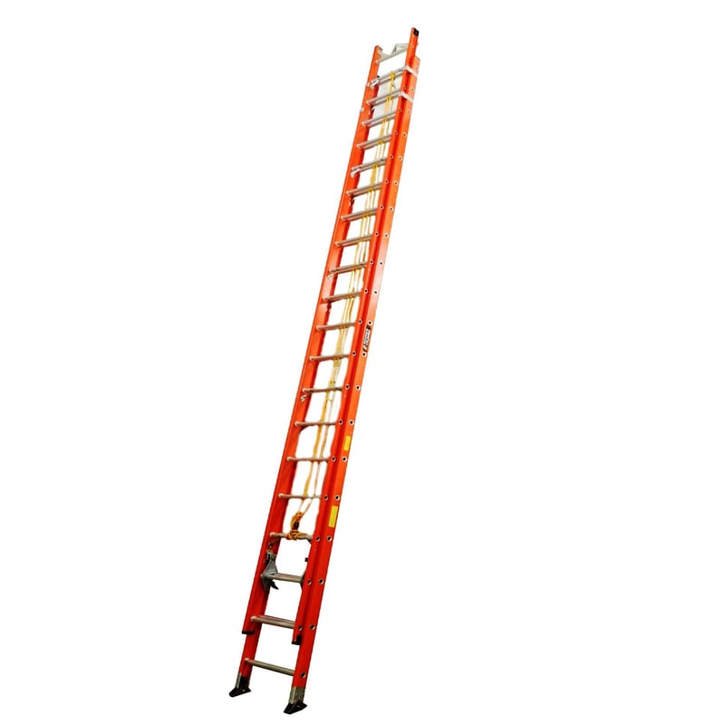 Escalera Certificada Tipo Extensión En Fibra De Vidrio De 40 Pasos / 12 ...