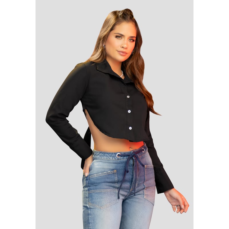 Camisa Mujer Negro Atypical 100649 ATYPICAL | falabella.com