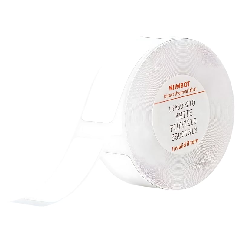Rollo Etiquetas Papel Para Impresora Niimbot D11 D110 D101 - 15X30mm ...