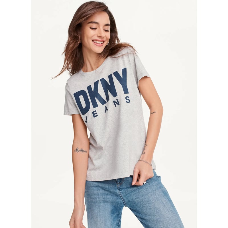 Blusa A4 Dkny para Dama Gris DKNY | falabella.com