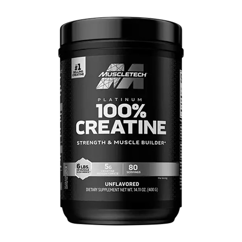 Creatina Platinum 400 Gramos 80 Servicios - Muscletech MUSCLETECH ...