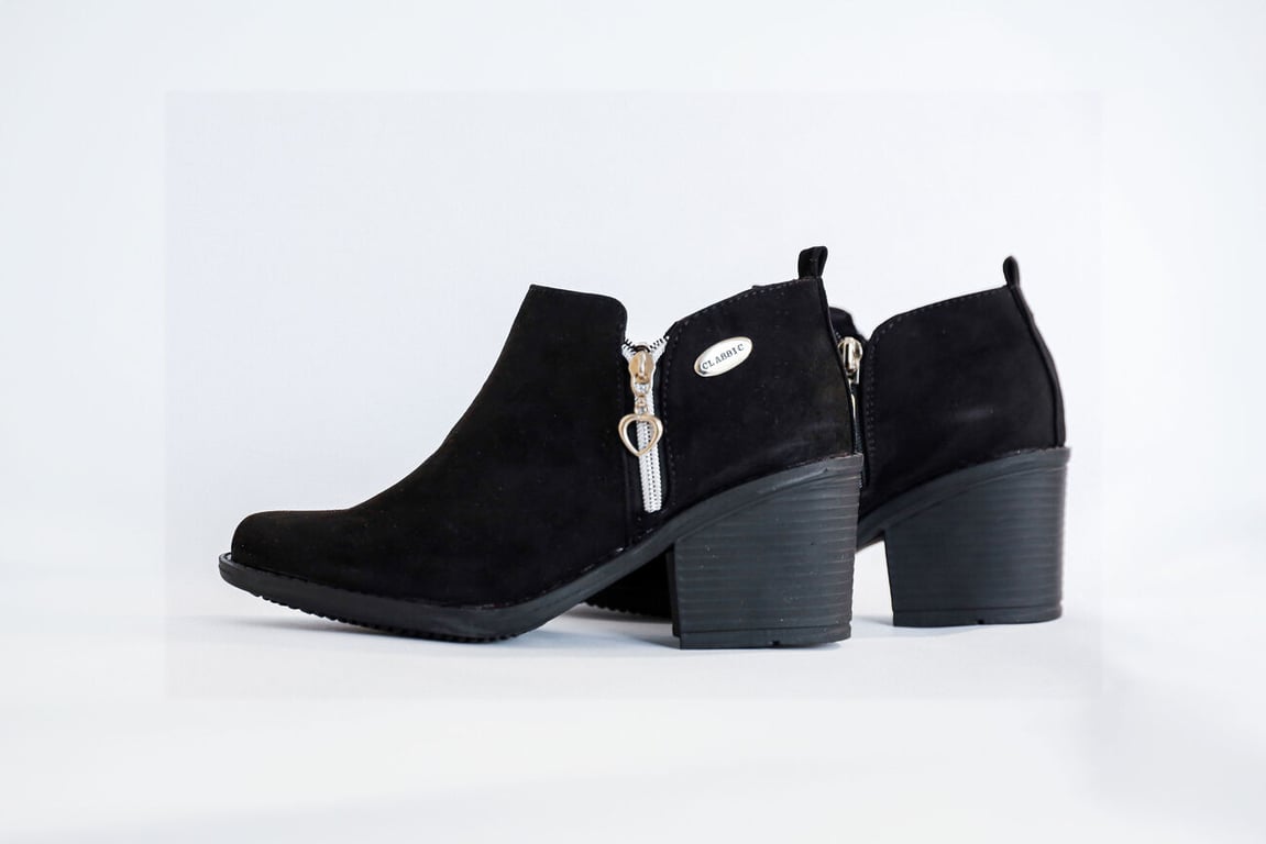Botines Negros Gamuza España Calzado Lars GENERICO | falabella.com