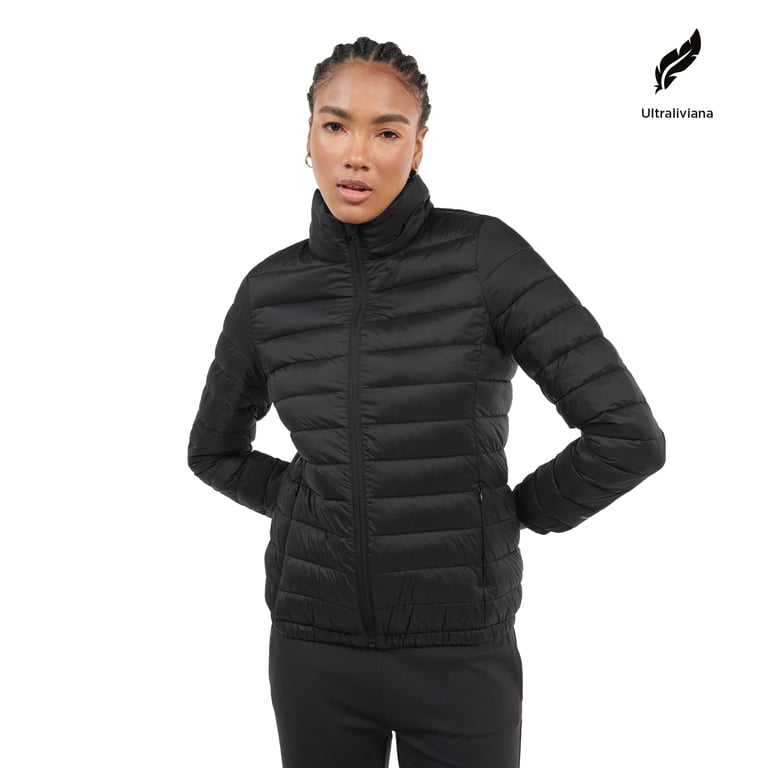 Chaqueta acolchada Termolight Woman Negra TOTTO | falabella.com