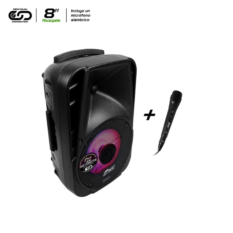 Cabina Activa Recargable / 8 Pulgadas J5194 JYR TECHNOLOGY | falabella.com