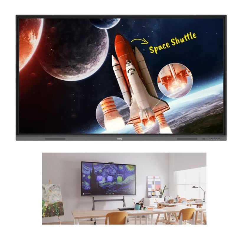 Pantalla Interactiva BenQ 75 RE7503 BENQ | falabella.com