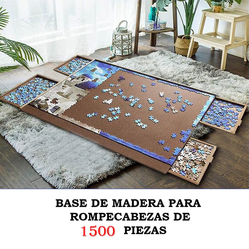 Mesa De Armado Rompecabezas En Mdf Puzzle Table 1500 Pieces GENERICO ...