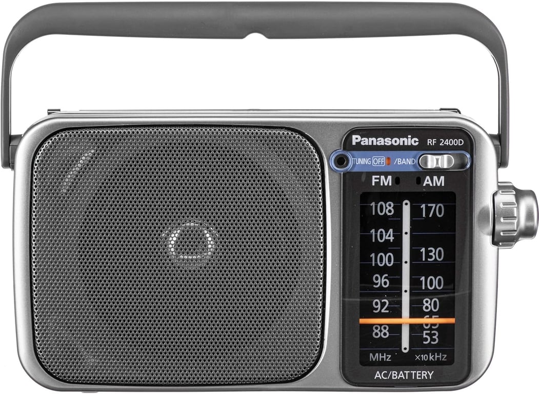 Radio Amfm Panasonic Rf-2400d Portátil Pilas O Adaptador PANASONIC ...