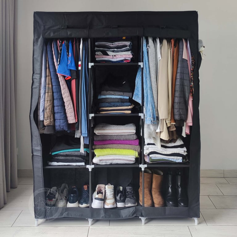 Closet doble desarmable con forro marca induhogar INDUHOGAR | falabella.com