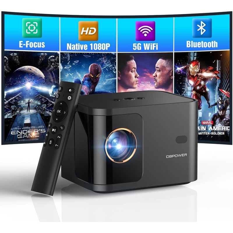 Proyector Bluetooth WiFi 5G Compatible Con 4K One Pixel ONE PIXEL ...