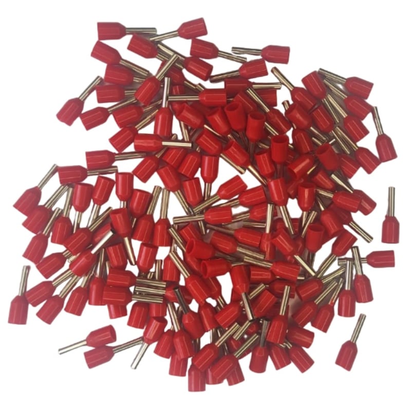 100pcs Terminal Pin Tubular Cable Calibre 12AWG E4009 ROJO GENERICO | falabella.com