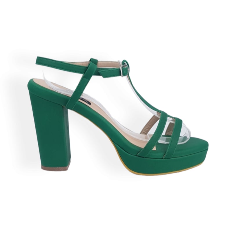 Tacones Ilana Verde Para Mujer DANISA | falabella.com