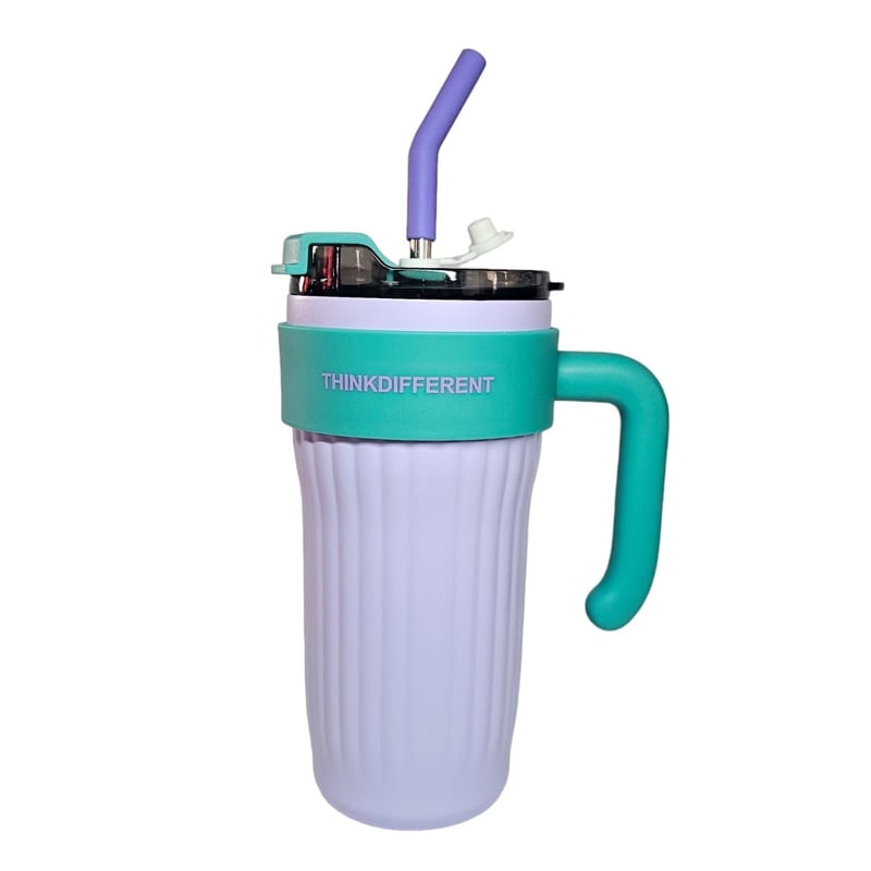 Termo Termico Pitillo Acero Inoxidable Lila 860ML GENERAL | falabella.com