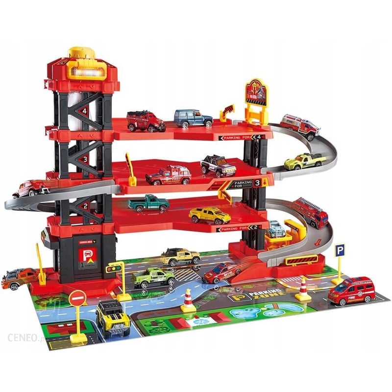 Pista De Carros Garge Play Set 4 Niveles MARKET TOYS | falabella.com